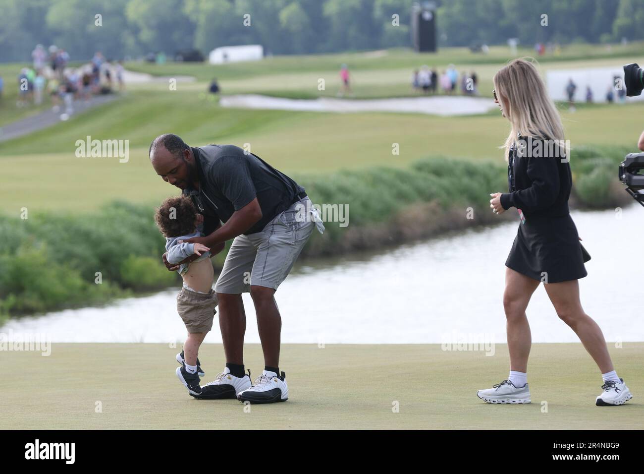 Sterling, VA, USA. 28th May, 2023. Harold Varner III, Harold IV Liam ...