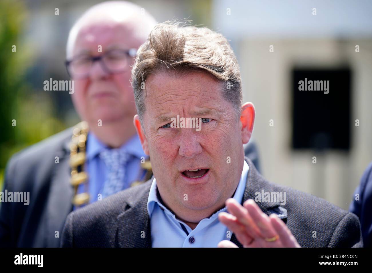 Housing Minister Darragh O'Brien launching the new Creative Media ...