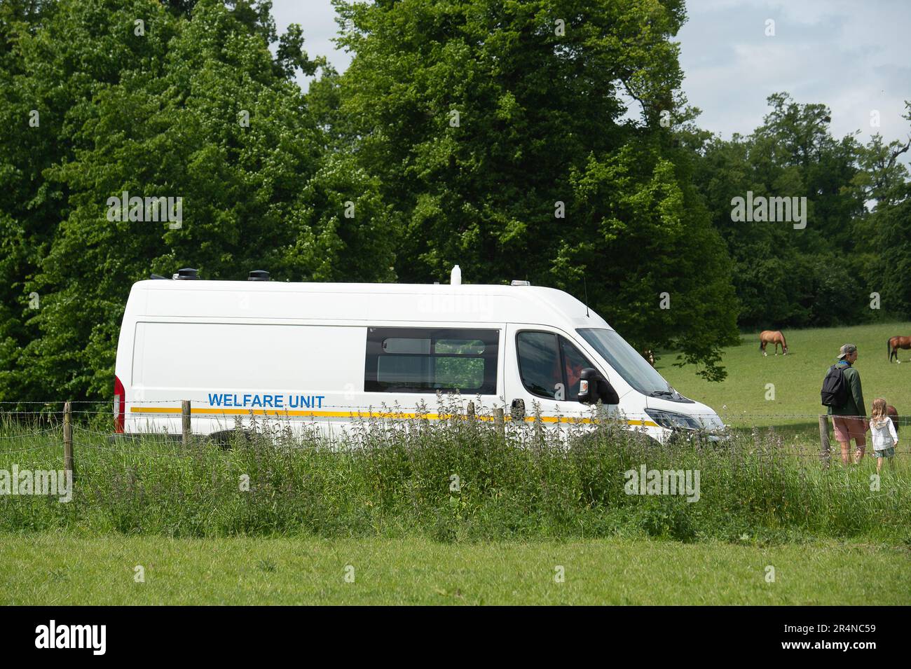 Amersham, Buckinghamshire, UK. 29th May, 2023. A large sinkhole above ...