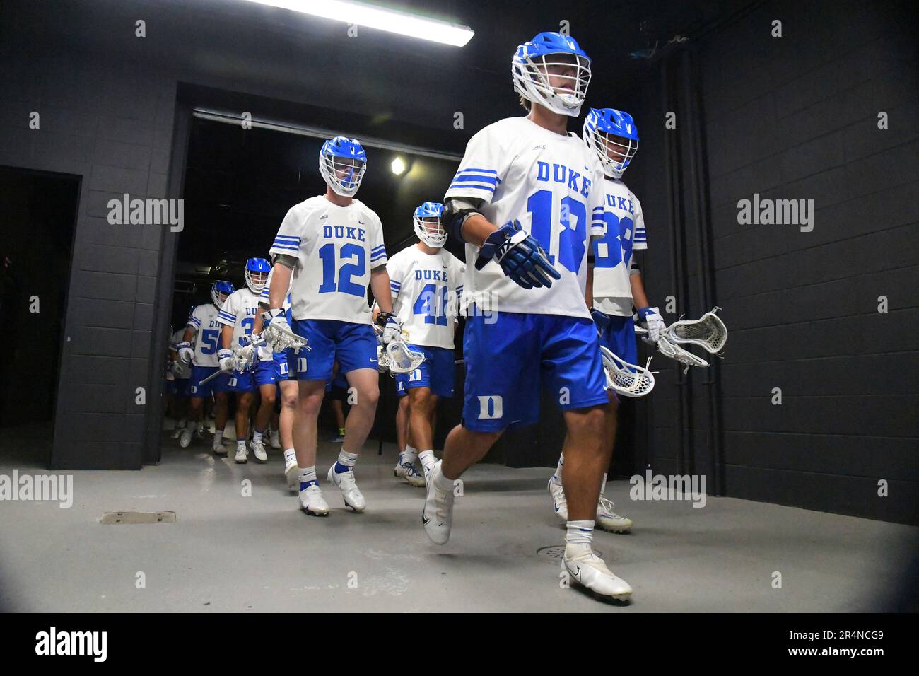 PHILADELPHIA, PA - MAY 27: Duke Blue Devils midfield Luke Waters (18 ...