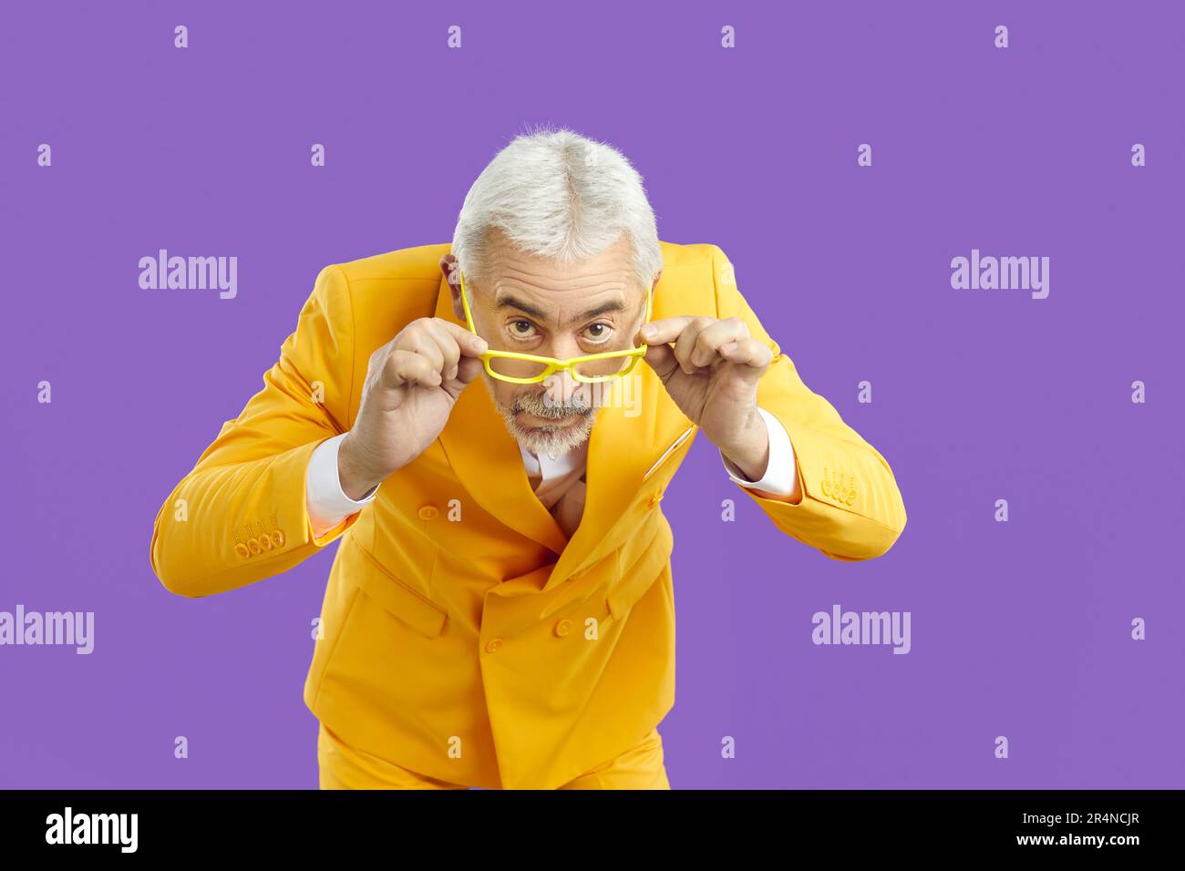 Funny old man in hi-res stock photography and images - Alamy