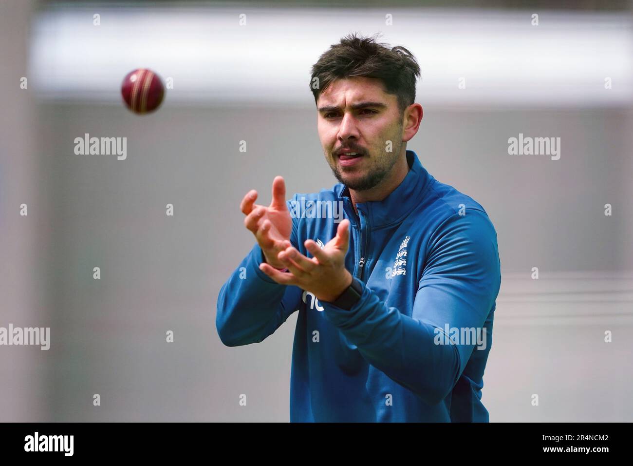 England's Josh Tongue during a Nets Session at Lord's Cricket Ground ...