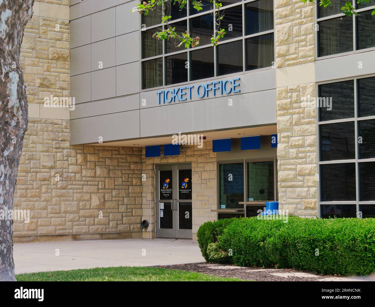 Lawrence, Kansas - May 28, 2023: University of Kansas Allen Fieldhouse ...