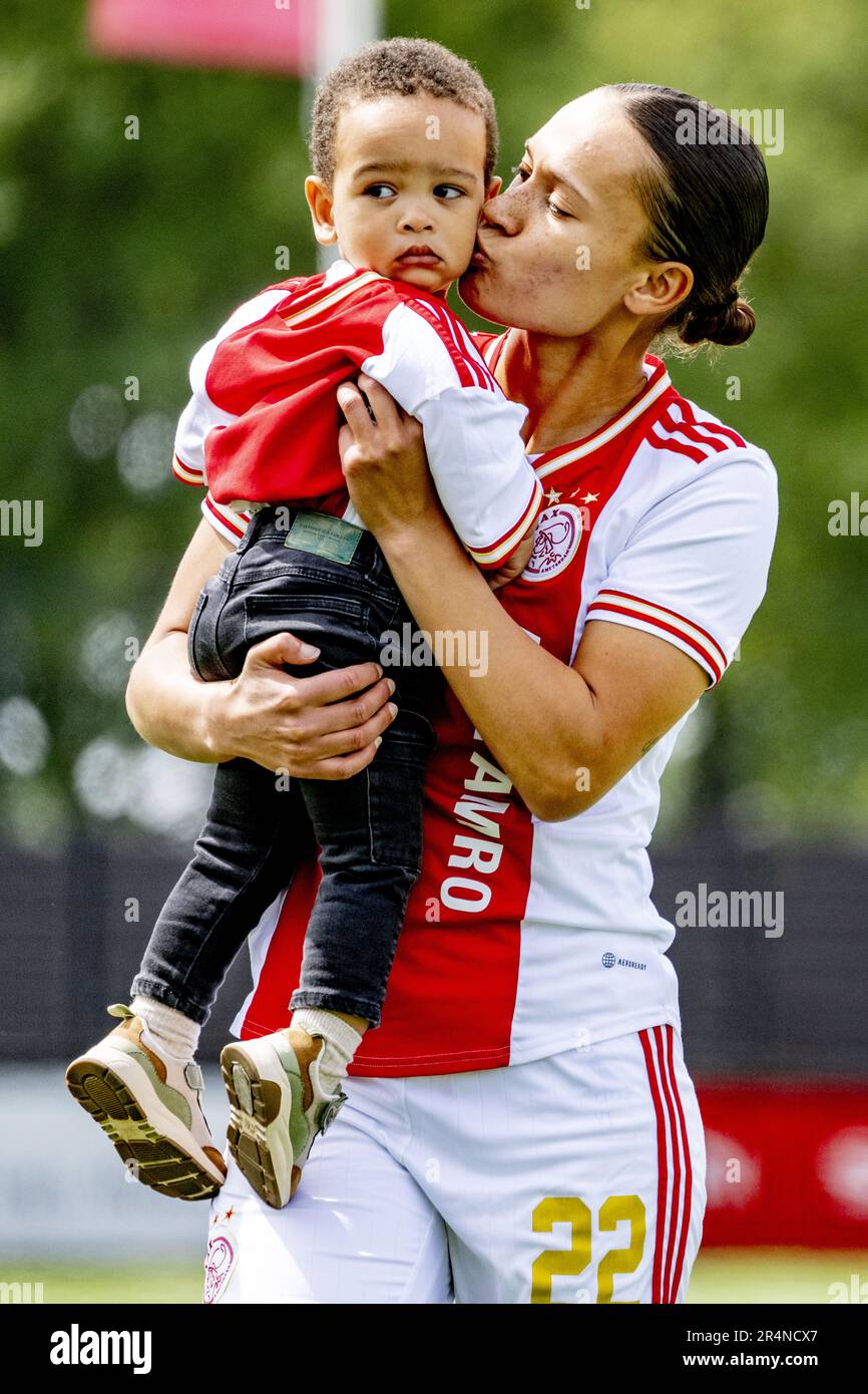 AMSTERDAM - Quinty Sabajo during the final of the Eredivisie Cup ...