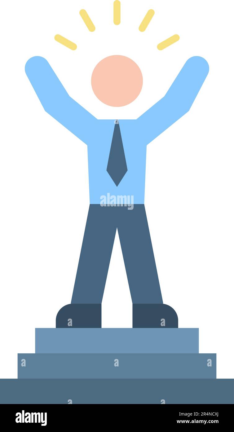 Accomplishment icon vector image Stock Vector Image & Art - Alamy