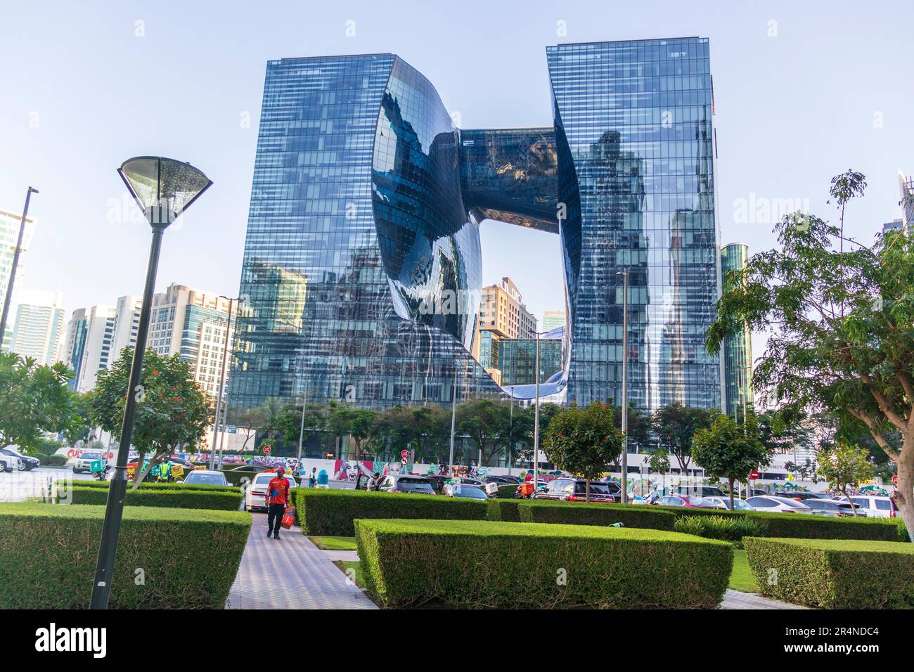 Dubai, UAE - 04.29.2023 - Modern buildings in Business Bay district ...