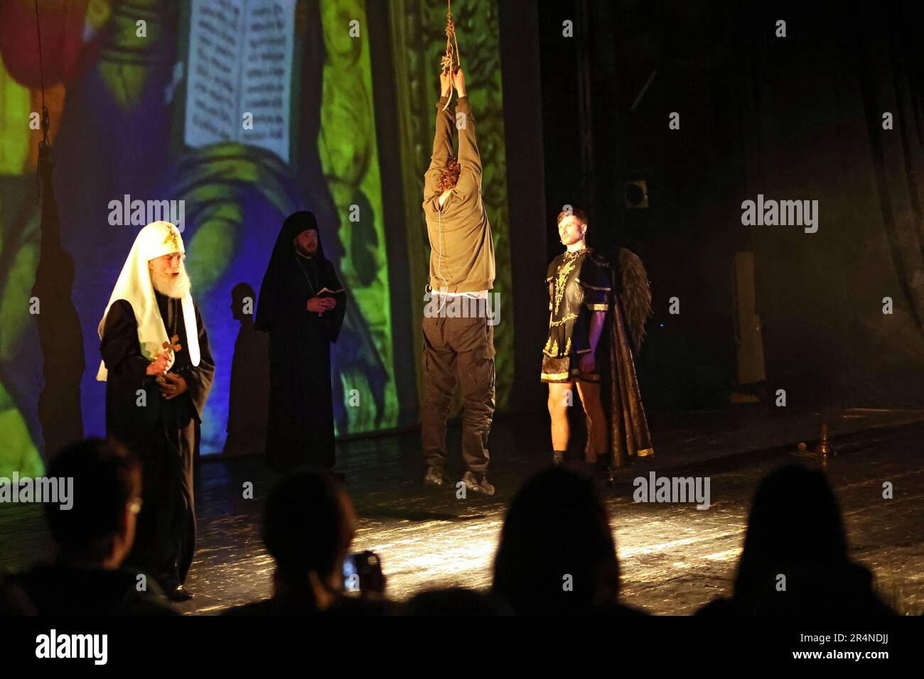 IVANO-FRANKIVSK, UKRAINE - MAY 27, 2023 - The Ivan Franko Ivano ...