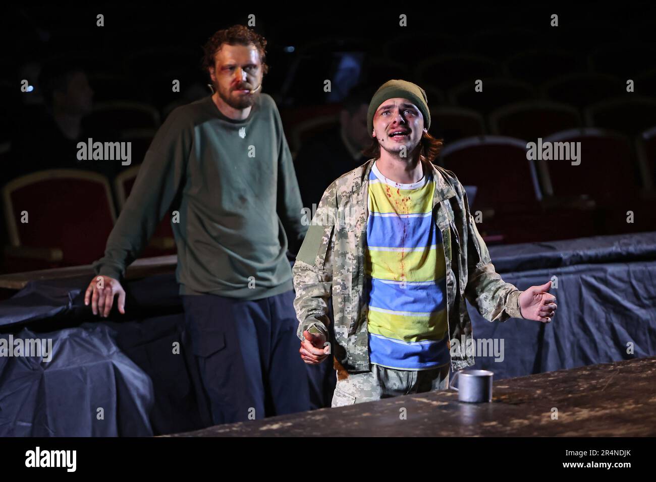 IVANO-FRANKIVSK, UKRAINE - MAY 27, 2023 - The Ivan Franko Ivano ...