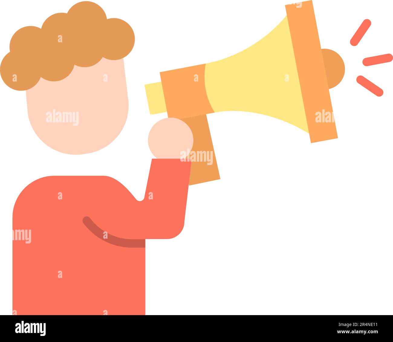 Announcement icon vector image Stock Vector Image & Art - Alamy