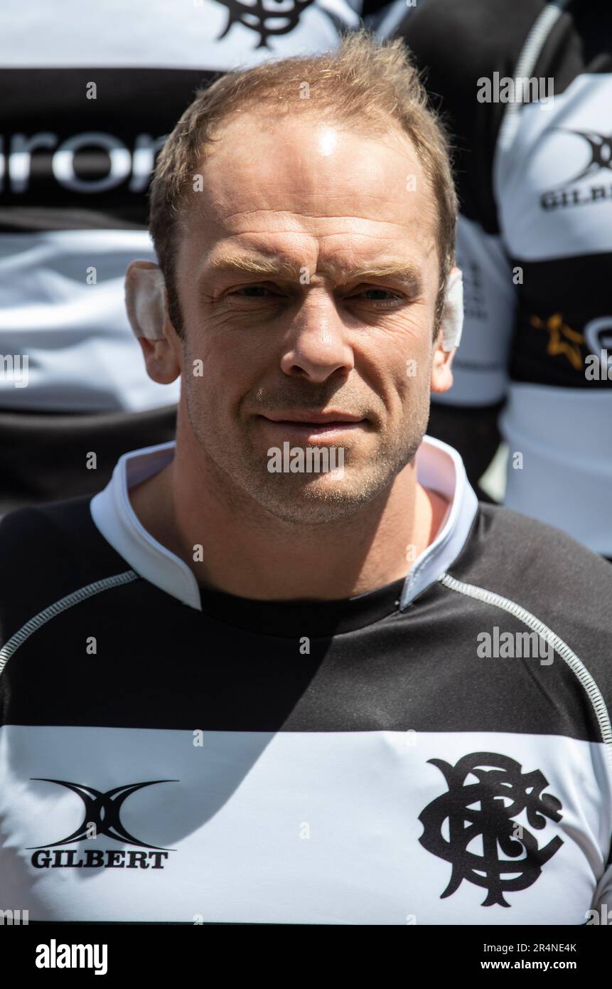 Alun Wyn Jones pose’s for a team photograph prior to the Killik Cup ...