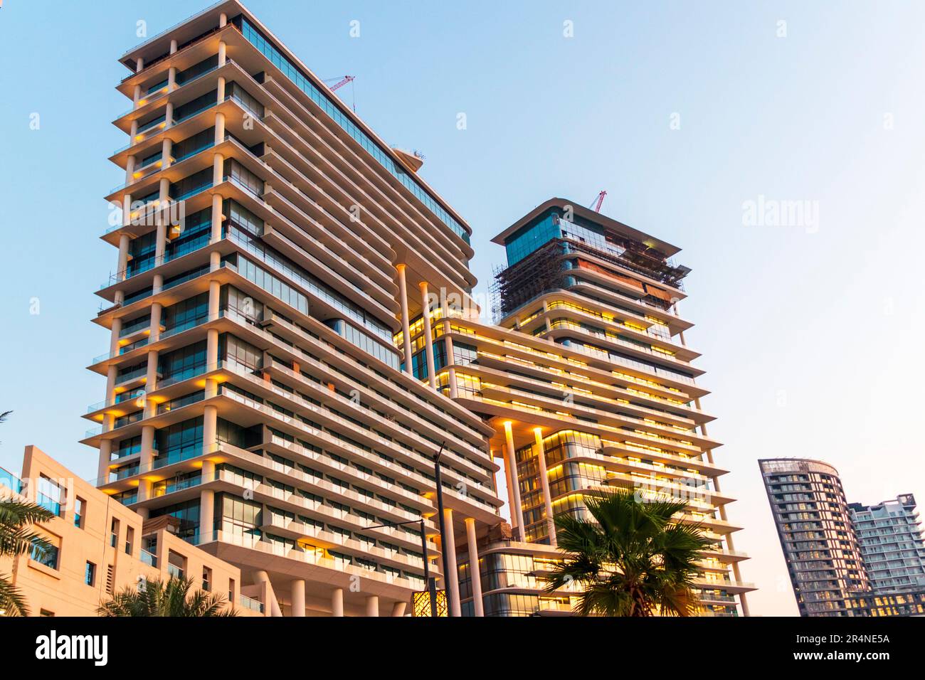 Dubai, UAE - 03.12.2023 - RBC tower in Marasi drive, Business Bay ...