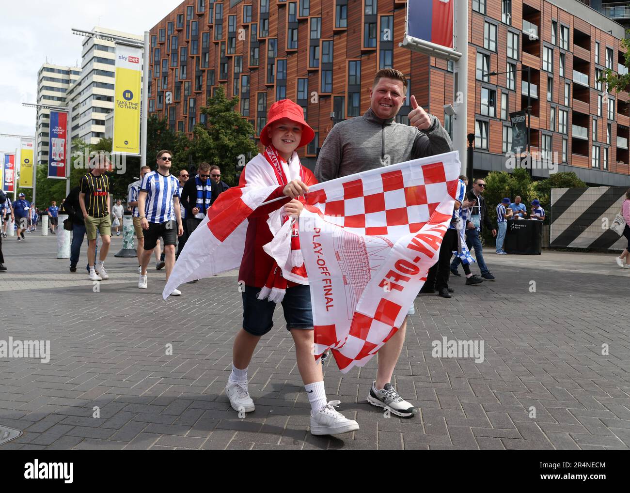 Wembley Stadium, London, UK. 29th May, 2023. EFL League One Play Off ...