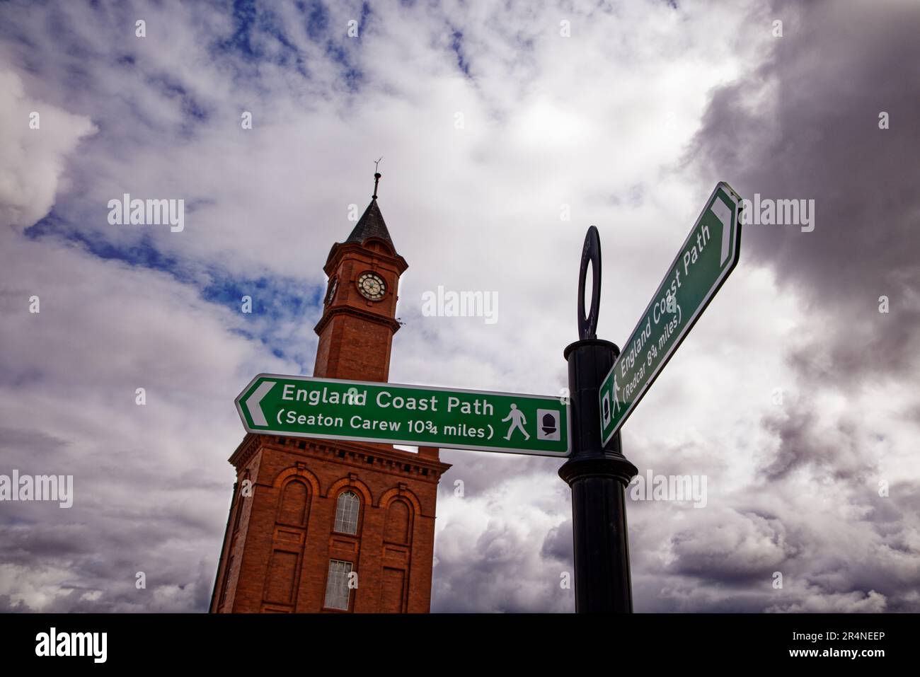Tees valley coast path hi-res stock photography and images - Alamy