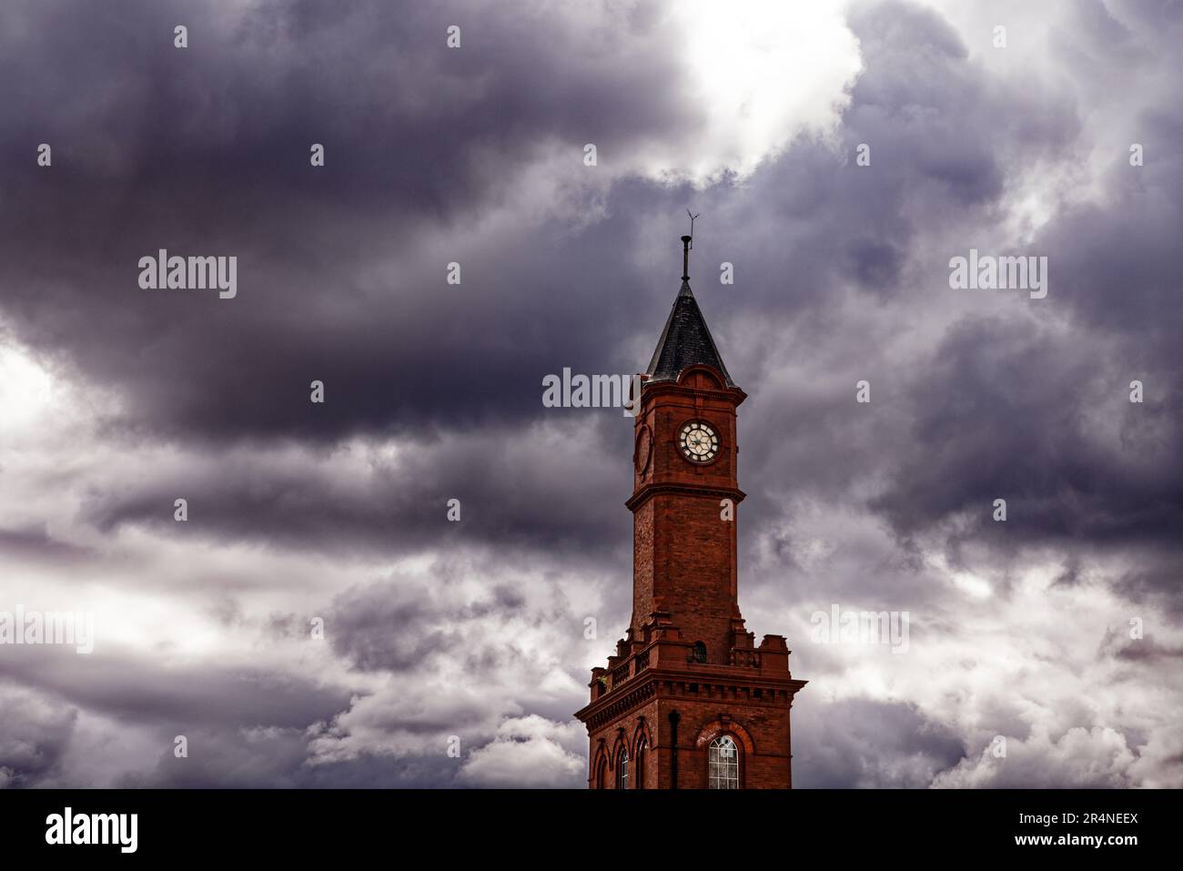 Middlesbrough Dock Tower Stock Photo - Alamy