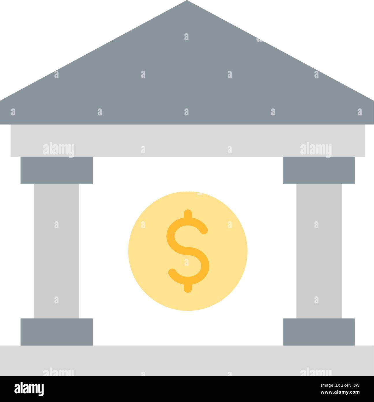Bank icon vector image Stock Vector Image & Art - Alamy
