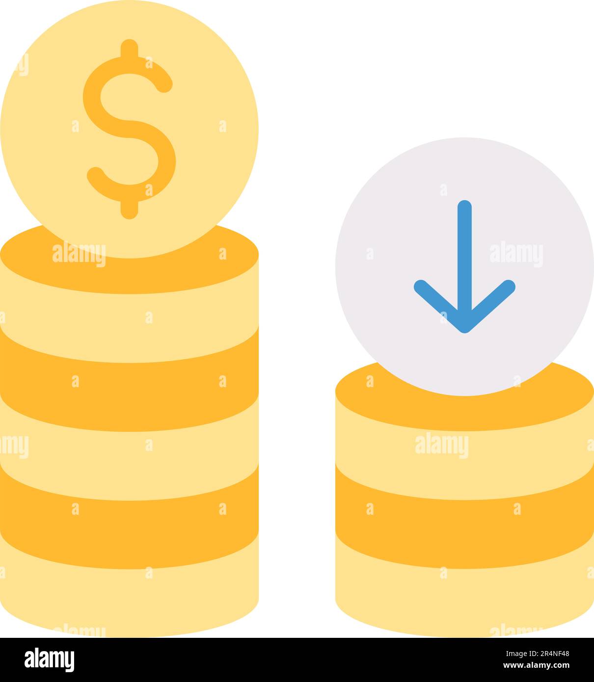 Bank loss Stock Vector Images - Alamy