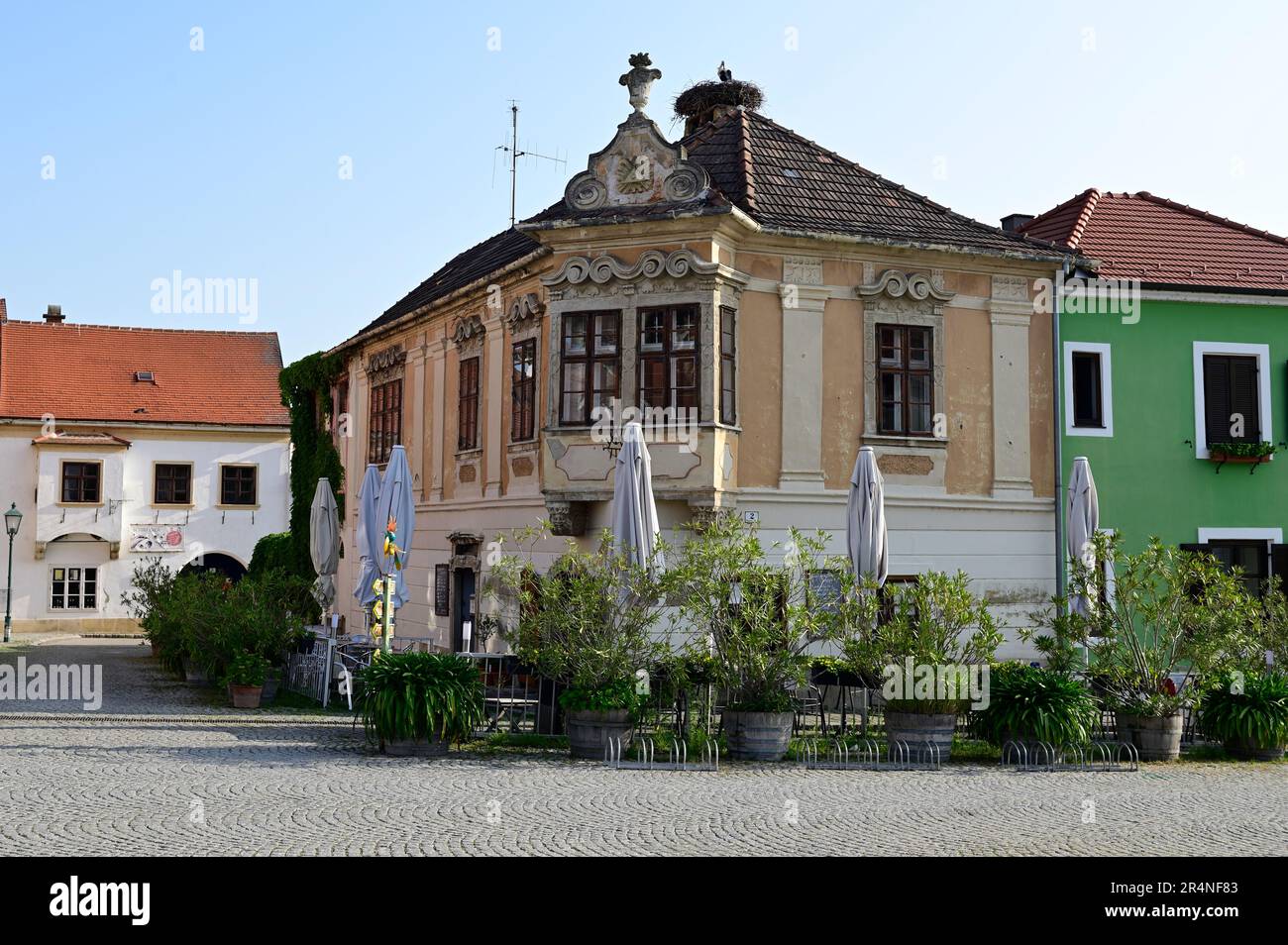 Rust, Burgenland, Austria. Old town of Rust Stock Photo - Alamy