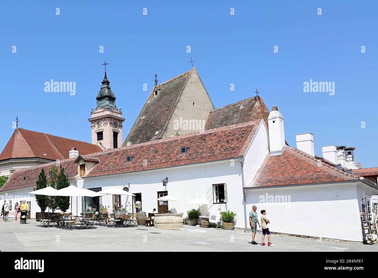 Rust, Burgenland, Austria. Old town of Rust Stock Photo - Alamy