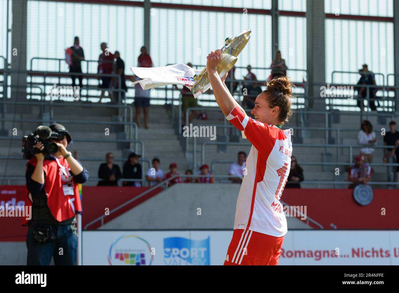 Munich, Germany, May 28th 2023: Lina Magull (16 FC Bayern Munich ...