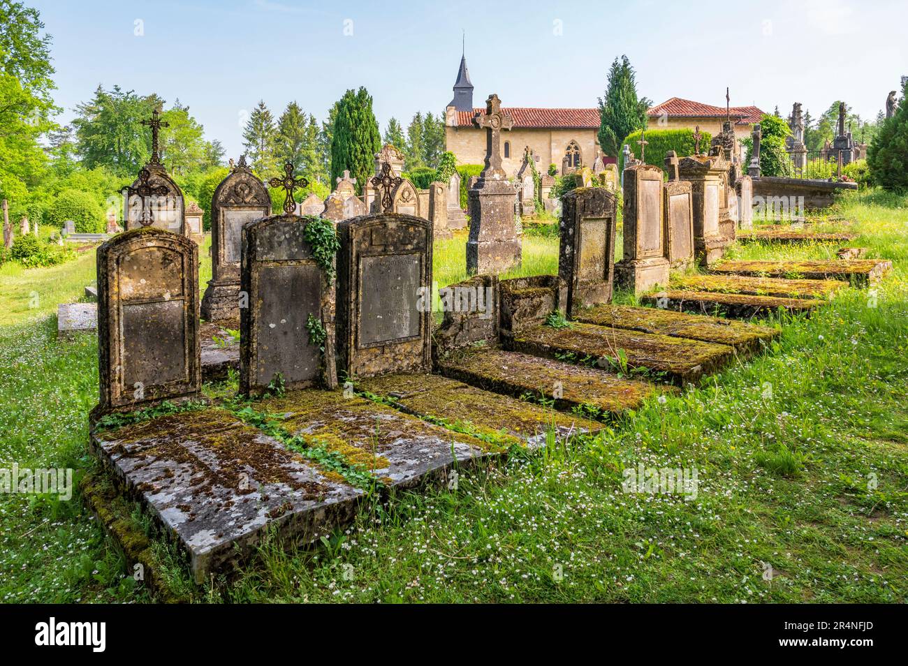 The cemetery of Saint-Hilaire at Marville dates back to Merovingian ...