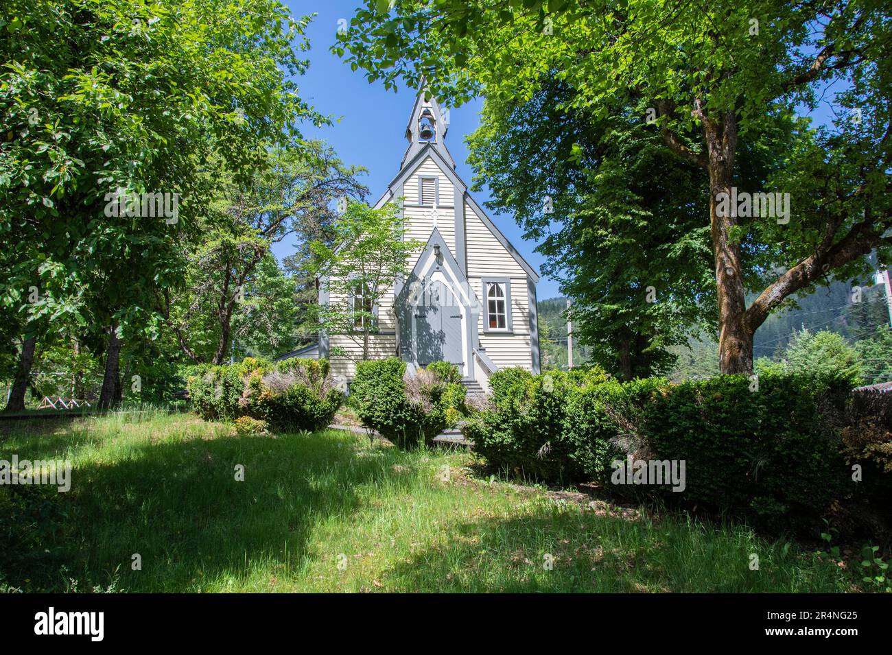 St. John the Divine Anglican church in Yale, British Columbia, Canada ...