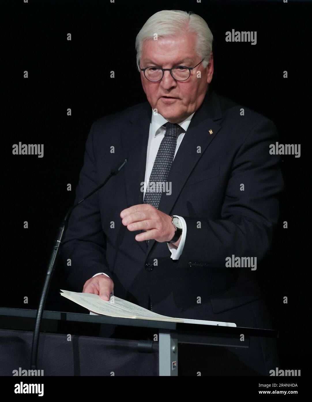 Solingen, Germany. 29th May, 2023. German President Frank-Walter ...