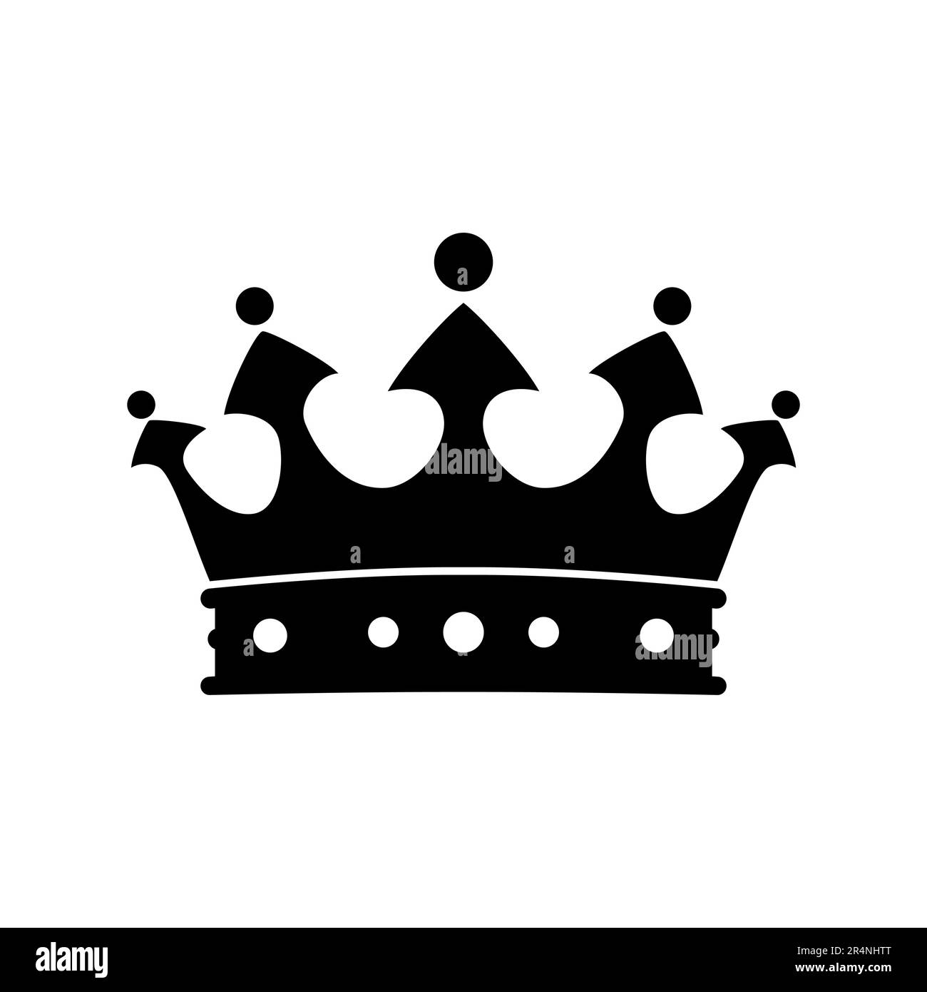 Shape of the crown Cut Out Stock Images & Pictures - Alamy