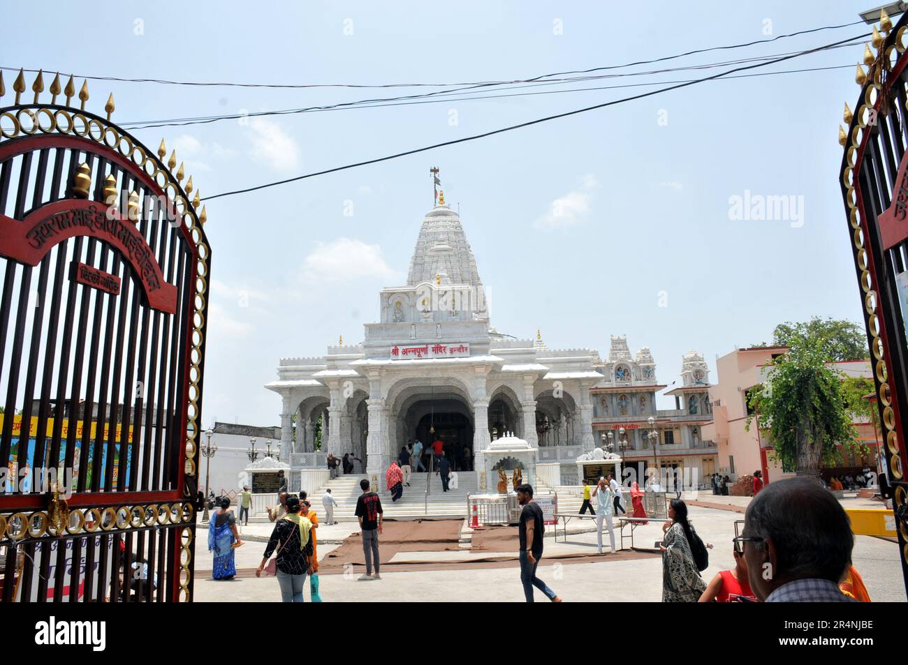 May 29, 2023, Indore, Madhya Pradesh, India: Devotees and Piligrims ...