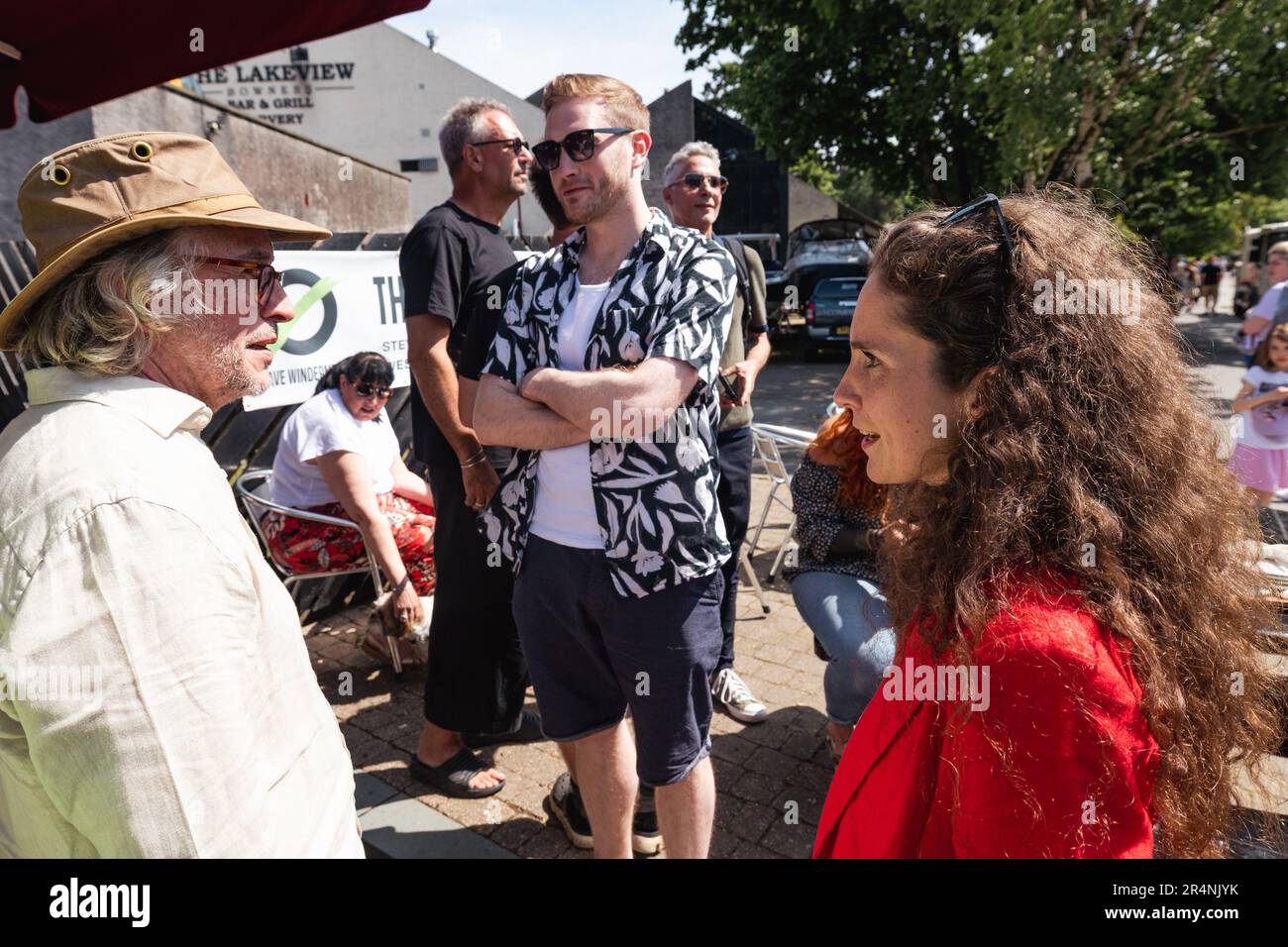 Lake Windermere Cumbria, UK. 29th May, 2023. Stop the Sewage! Rally ...