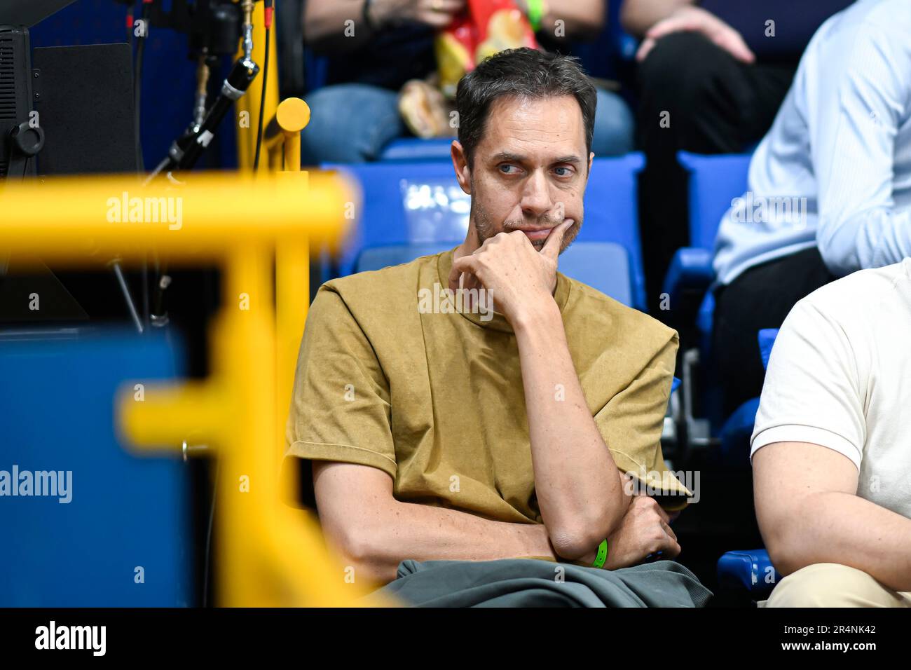 Paris, France. 28th May, 2023. Fabien Marsaud (Grand Corps Malade ...