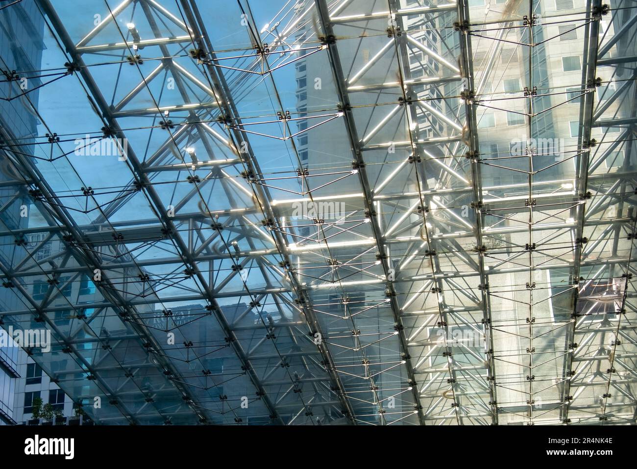 Close up detail of skylight structure Stock Photo - Alamy