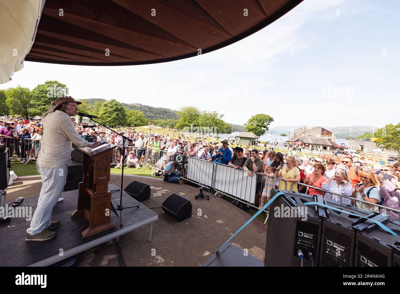 Lake Windermere Cumbria, UK. 29th May, 2023. Stop the Sewage! Rally ...