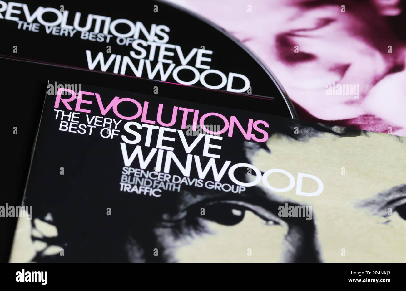 Viersen, Germany - May 9. 2023: Closeup Steve Winwood music cover Best ...