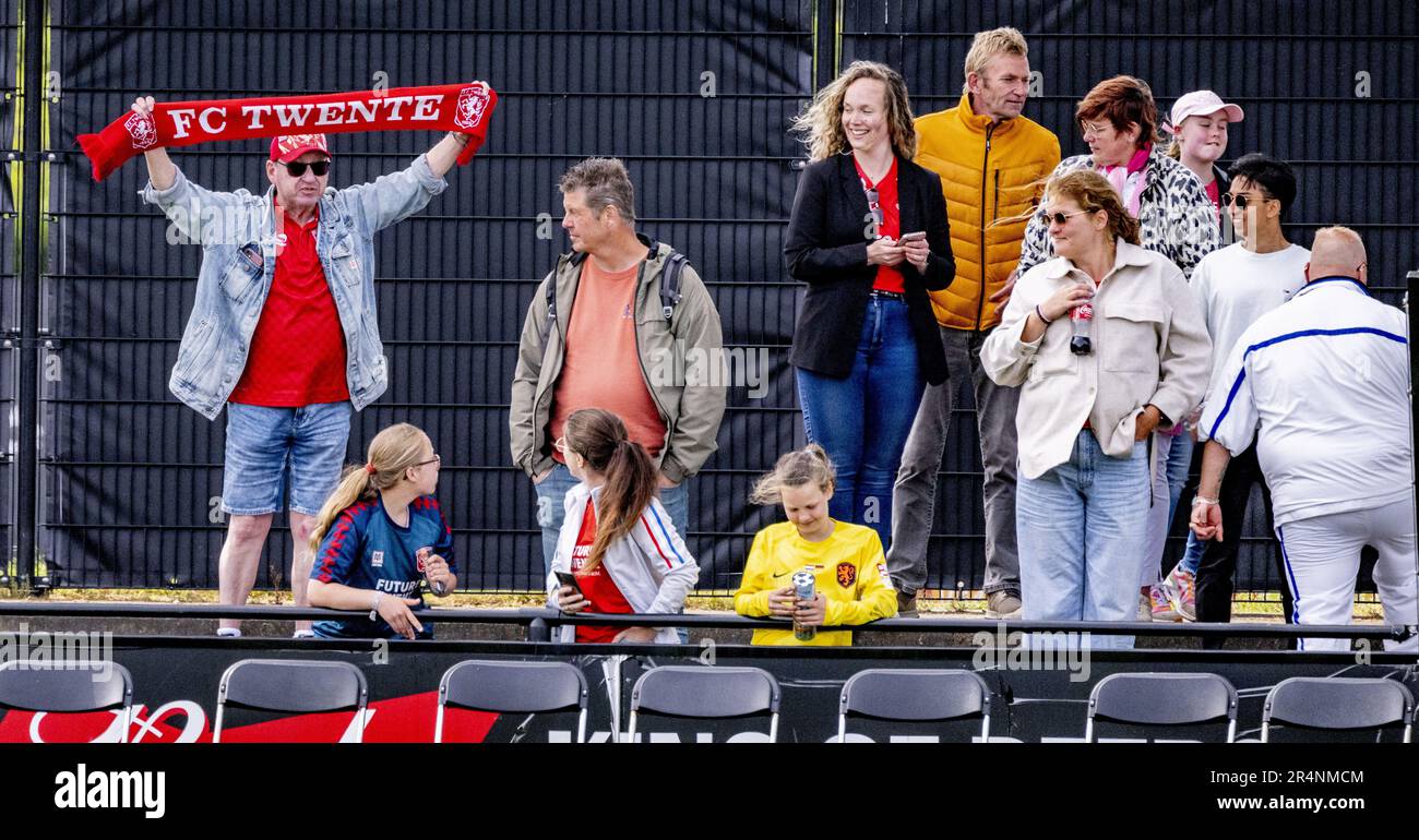 AMSTERDAM - Supporters during the final of the Eredivisie Cup between ...