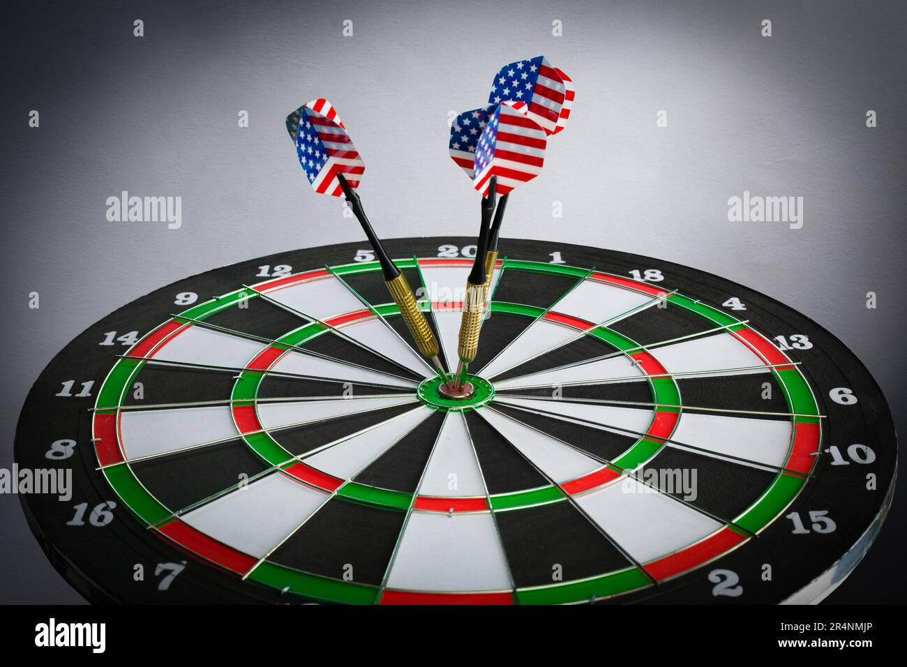 Success hitting target, aim goal achievement concept Stock Photo - Alamy