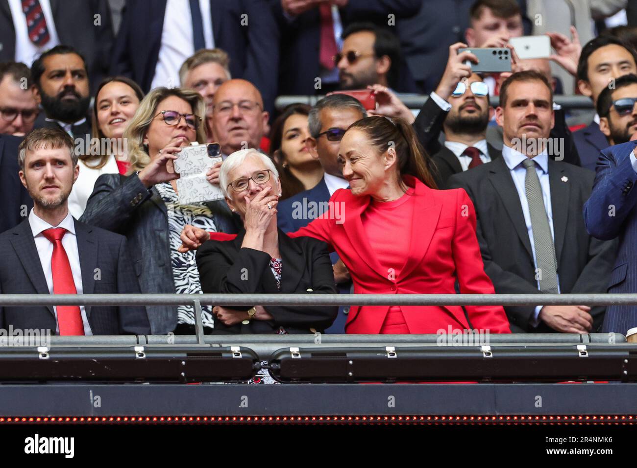 Jean Cryne joint owner of Barnsley and Barnsley's board member Julie ...