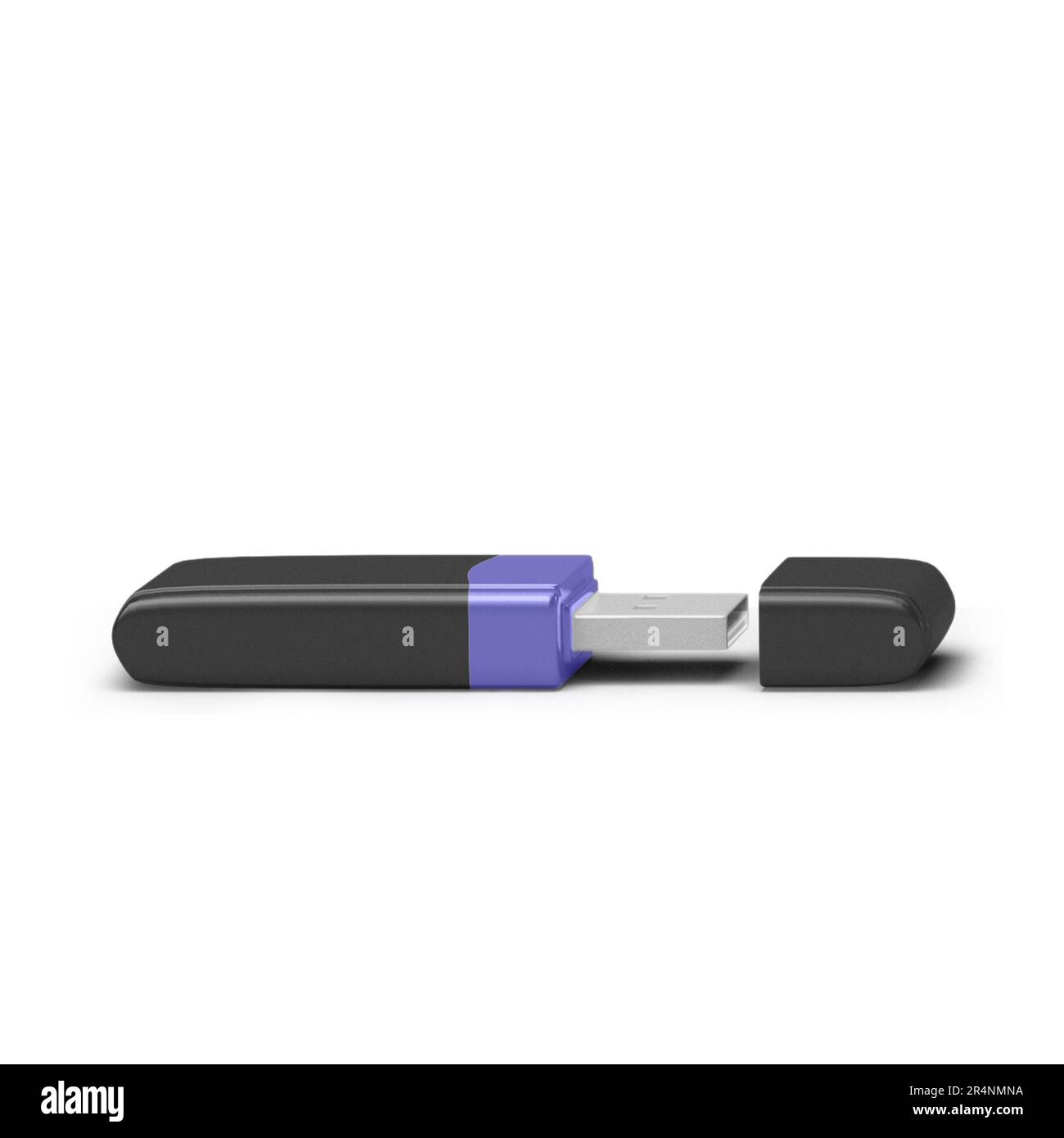 Colorfull small flash drive lying on white background suitable for ...