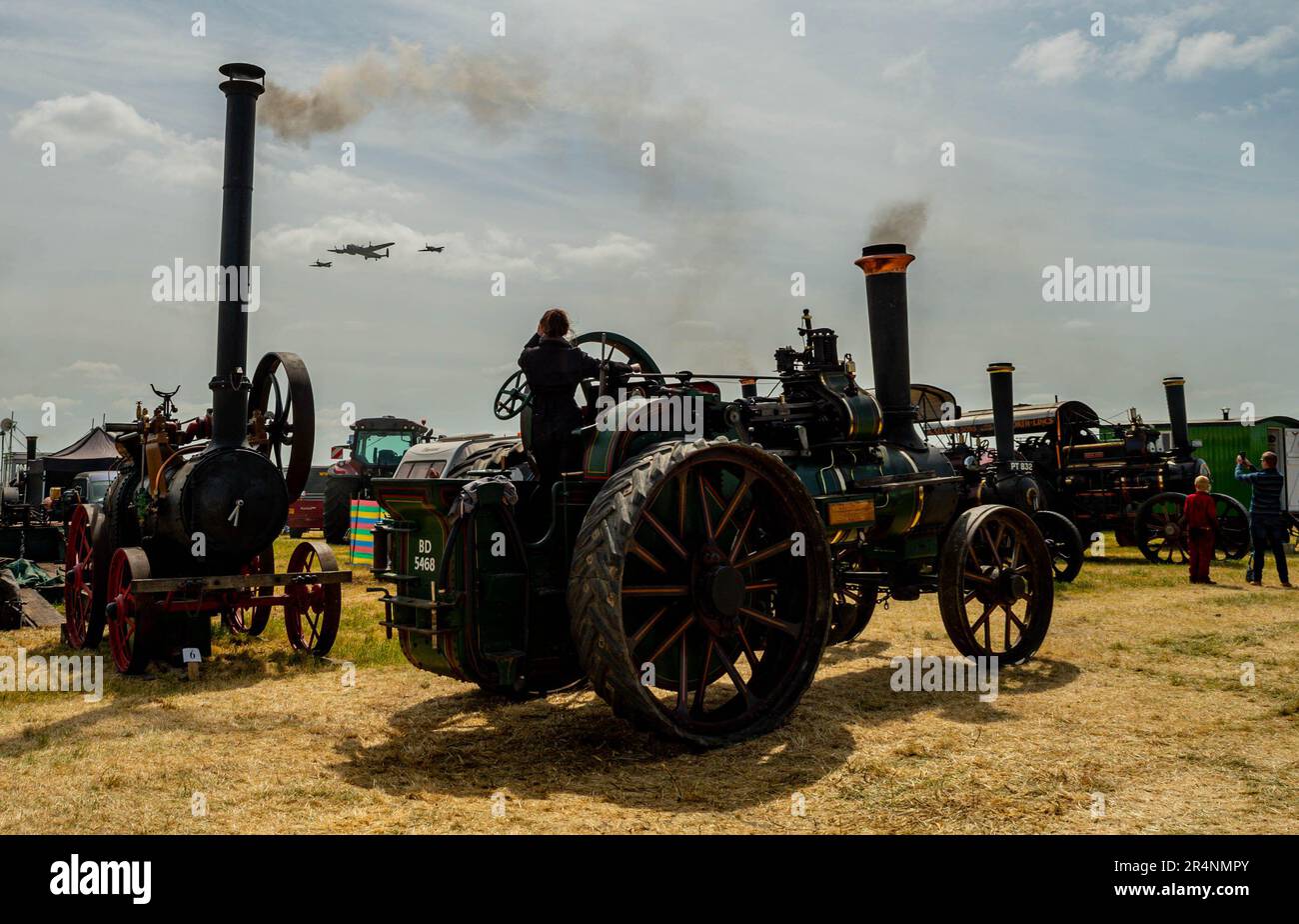 Carrington, UK. 29th May, 2023. The Battle of Britain Memorial Flight ...