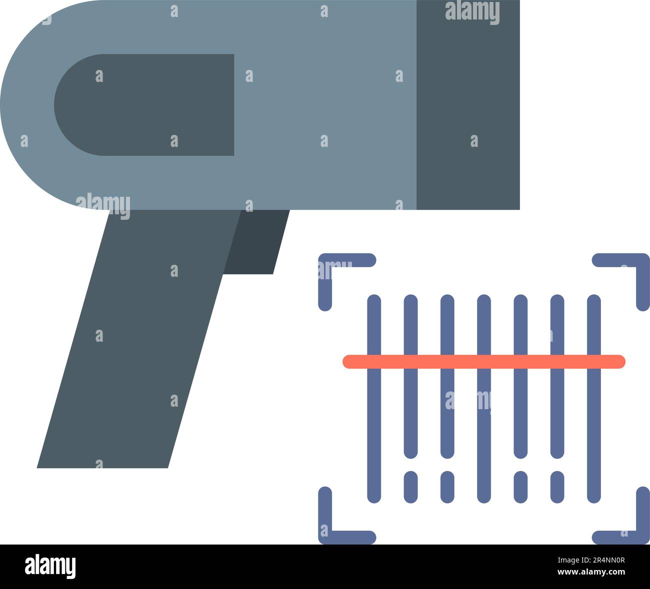 Barcode Scanner icon vector image Stock Vector Image & Art - Alamy