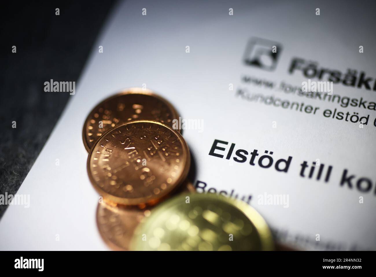 The swedish social insurance agency emblem hi-res stock photography and ...