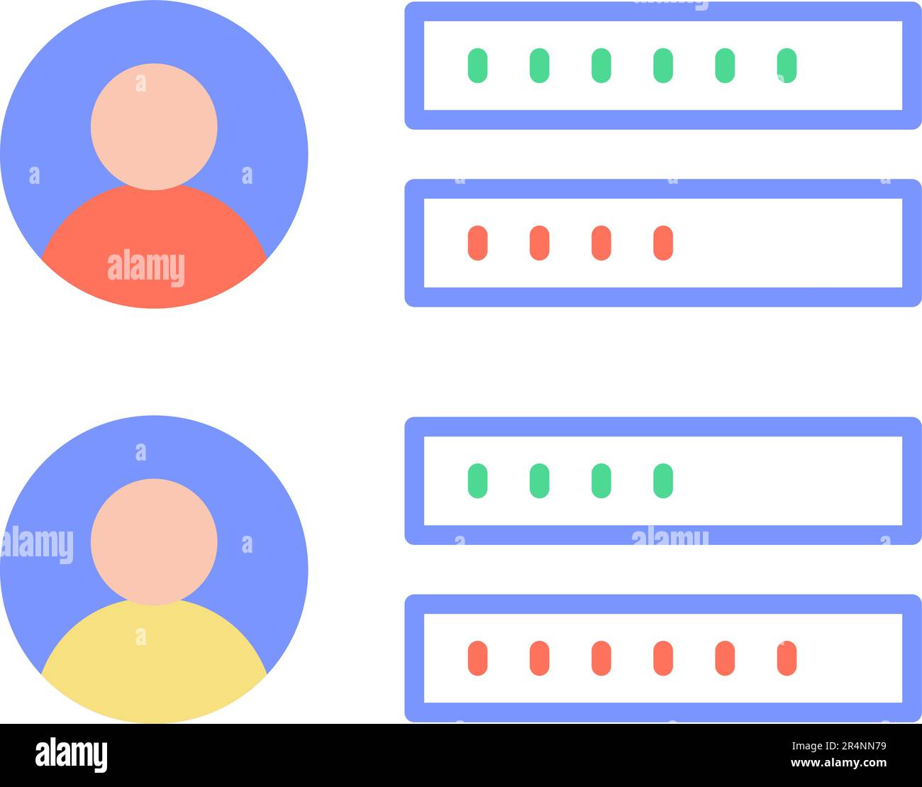 Bars icon vector image Stock Vector Image & Art - Alamy