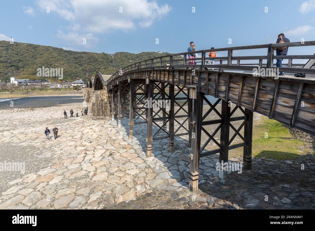 Kintai-kyo bridge, Iwakuni, Japan Stock Photo - Alamy