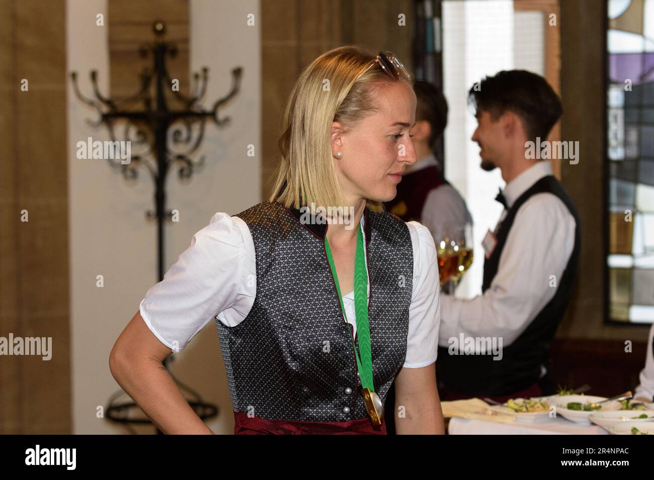 Munich, Germany. 28th May, 2023. Munich, Germany, May 28th 2023: Lea ...