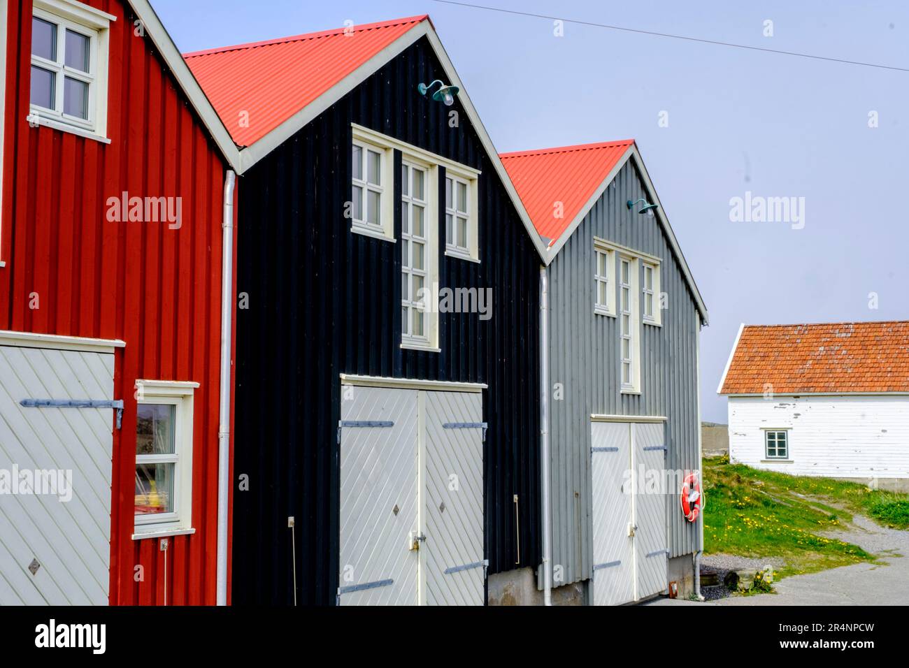 Olberg; Olbergstranden; Raege; Norway; May 20 2023, Typical Traditional ...