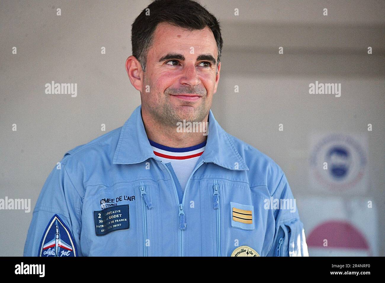 La Ferte Alais, France. 29th May, 2023. Capitain Nicolas Godet right ...