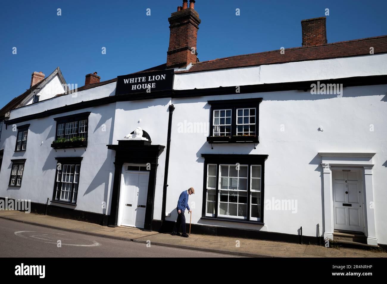 White Lion House Eye Suffolk England Stock Photo - Alamy