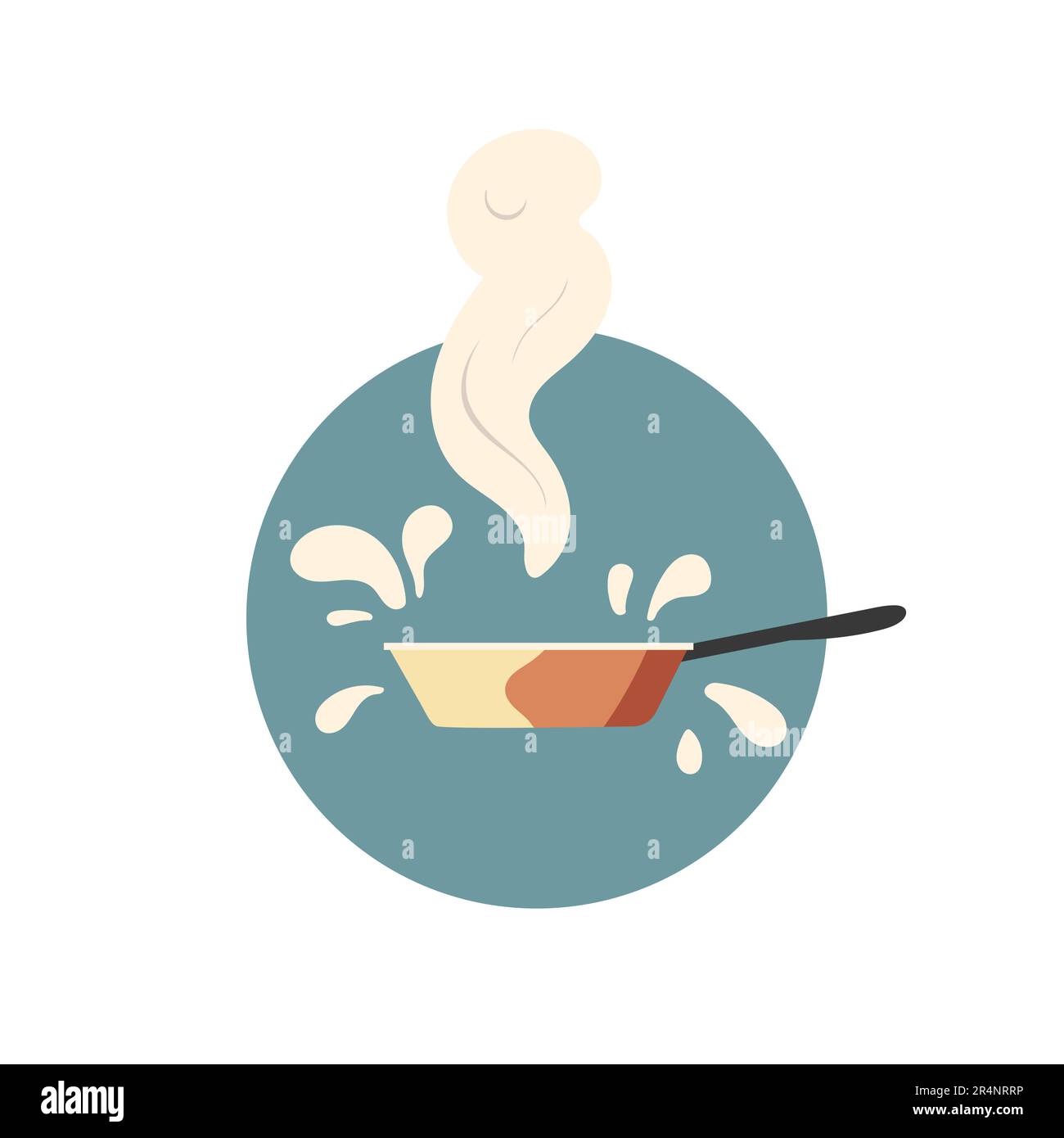 Hot oil frying Stock Vector Images - Alamy