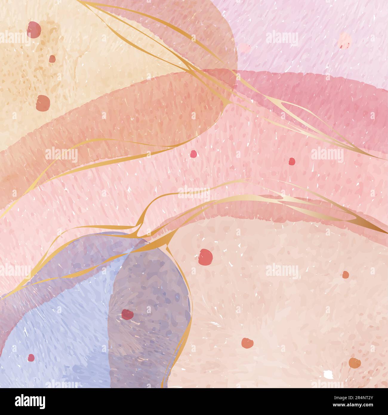 Watercolor neutral color background with grunge effect Vector Stock ...