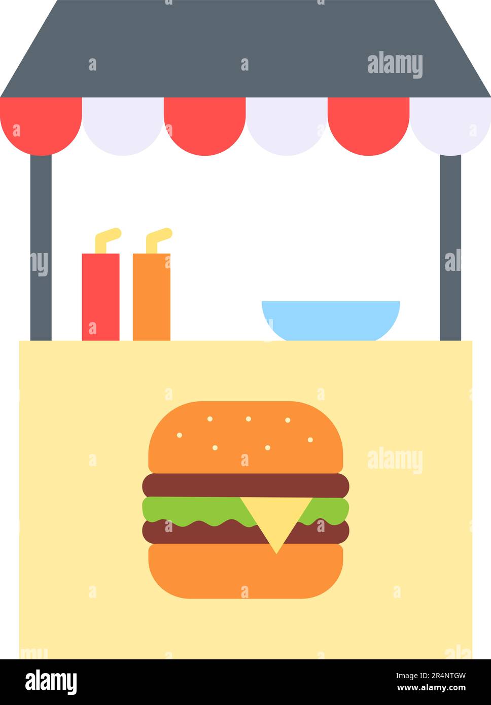 Mutton burger Stock Vector Images - Alamy