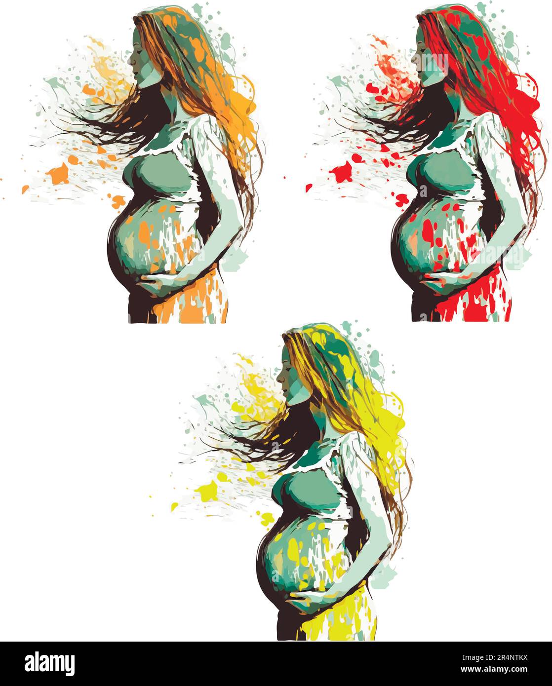 Pregnancy Logo Design Vector Template, pregnant Idea logo design ...